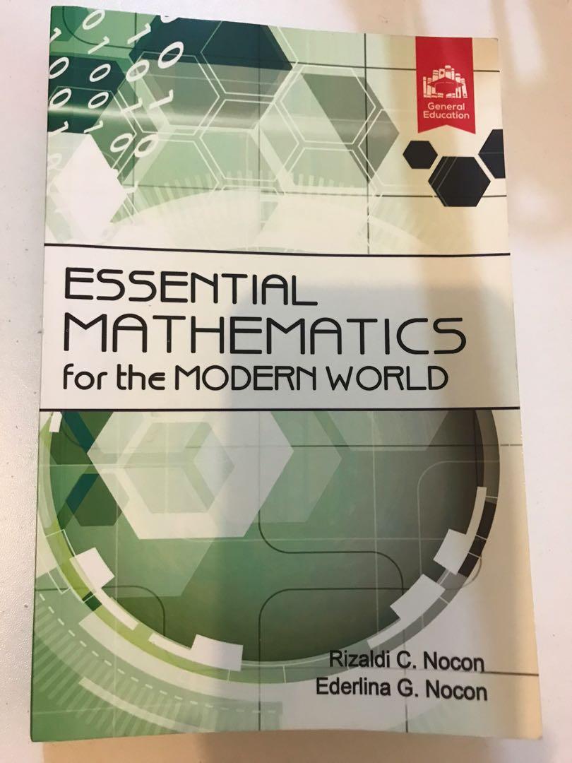 Essential Mathematics for the Modern World by Nocon & Nocon, Hobbies ...