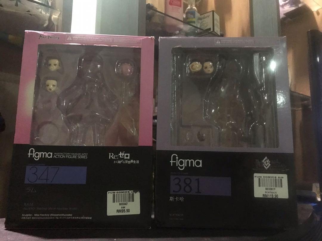 FIGMA RAM & SCATHACH bootleg on Carousell