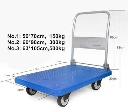 FOLDABLE TROLLEY TROLIES PUSHCART CARTS PUSH CART PUSHCARTS, Commercial ...
