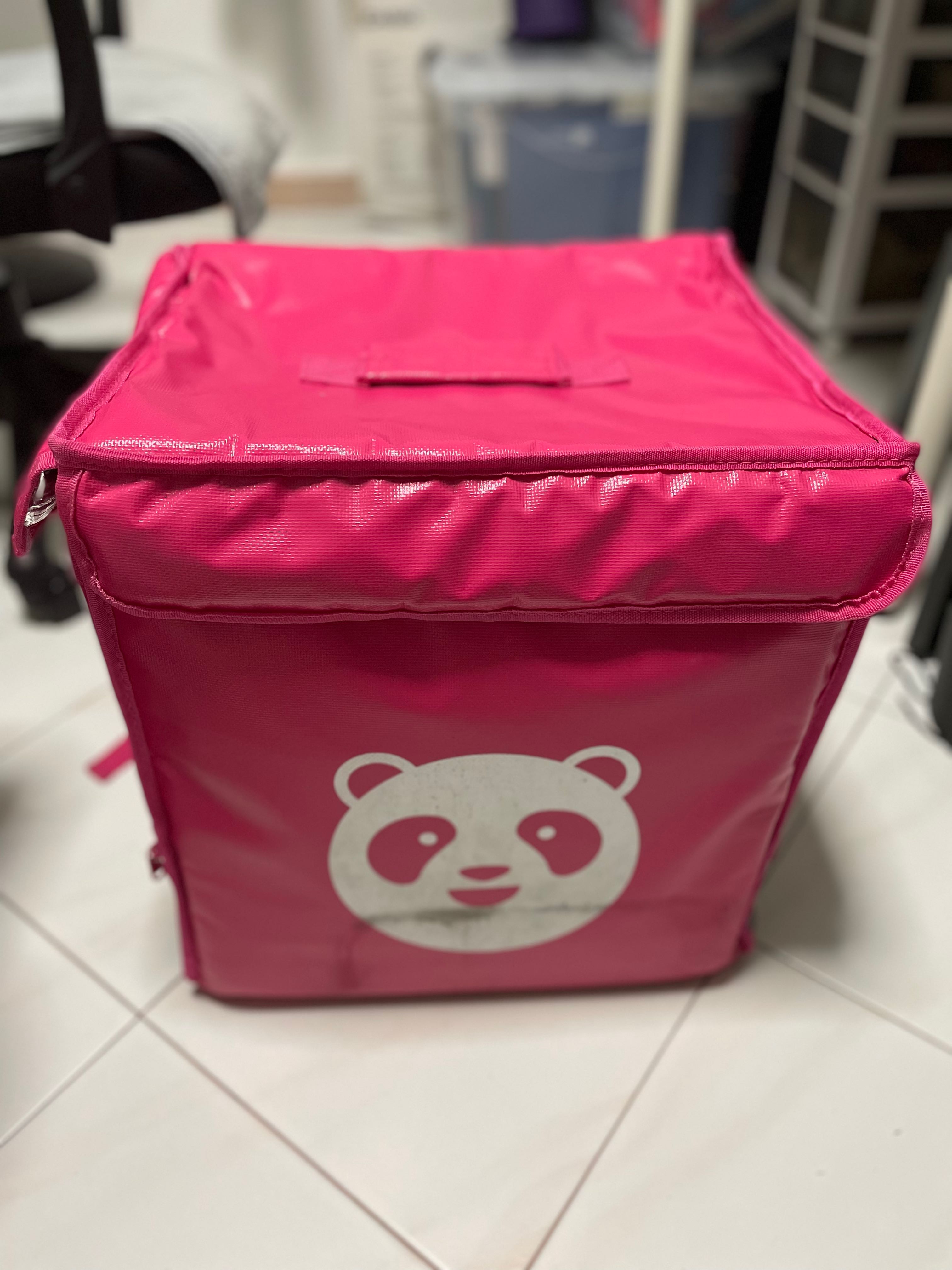 Foodpanda delivery bag, Everything Else on Carousell