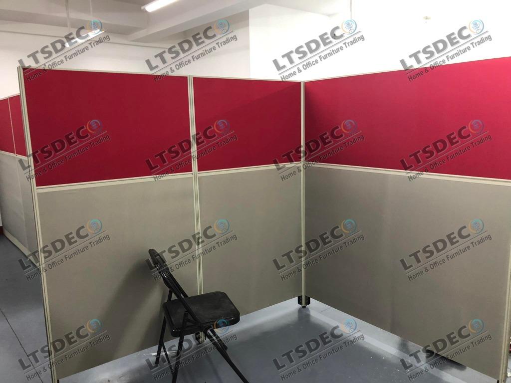 FREESTANDING PANEL OFFICE PARTITIONS, Furniture & Home Living, Office ...