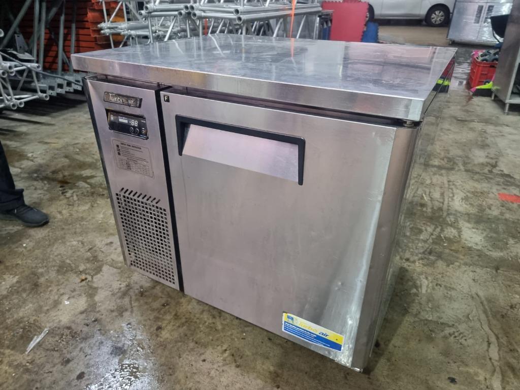 FREEZER 1 DOOR COUNTER TOP FREEZER TURBO AIR USED STAINLESS STEEL ...
