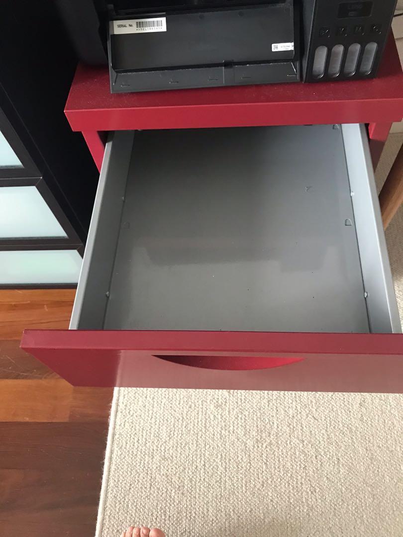 Full body oak wood desk set, Furniture & Home Living, Furniture, Tables ...