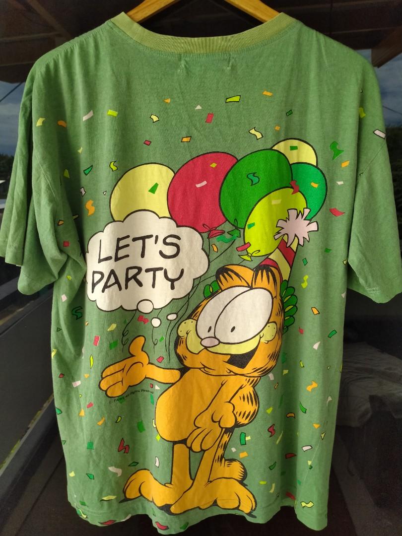 Garfield official merchandise (AOP), Men's Fashion, Tops & Sets ...