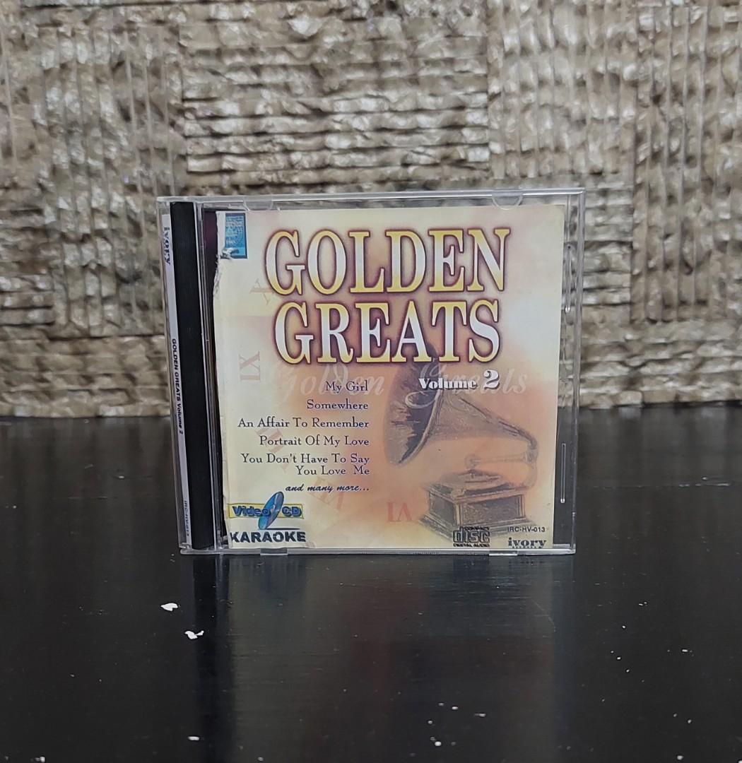Golden Greats Vol2 Karaoke VCD, Hobbies & Toys, Music & Media, CDs ...