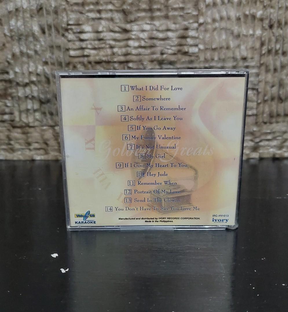 Golden Greats Vol2 Karaoke VCD, Hobbies & Toys, Music & Media, CDs ...