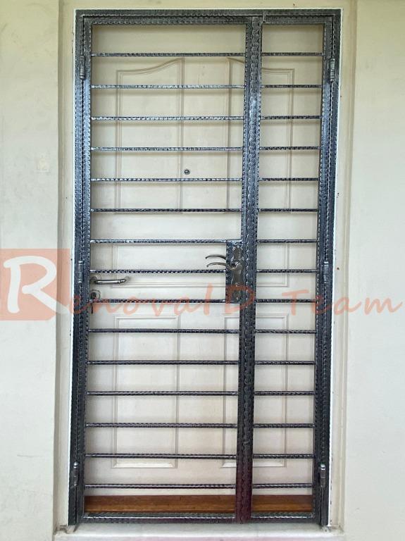 HDB Gate - Wrought Iron Gate Promotion, Furniture & Home Living, Home ...