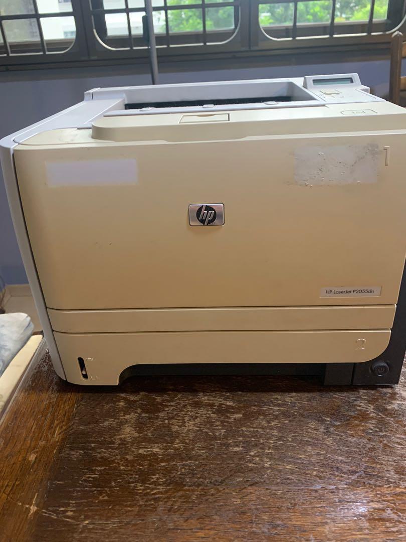 HP Laser Printer P2055dn, Computers & Tech, Printers, Scanners ...