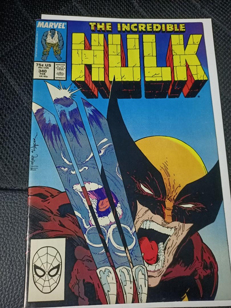 Hulk #340 McFarlane cover and art, Hobbies & Toys, Books & Magazines ...