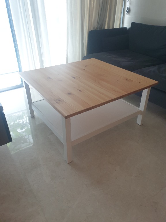 IKEA HEMNES Coffee Table, Furniture & Home Living, Furniture, Tables ...