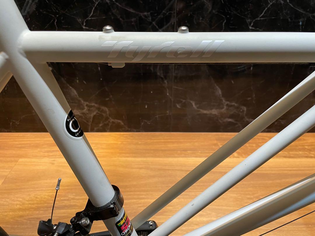 Immaculate Condition Rare White Tyrell CX, Sports Equipment, Bicycles ...