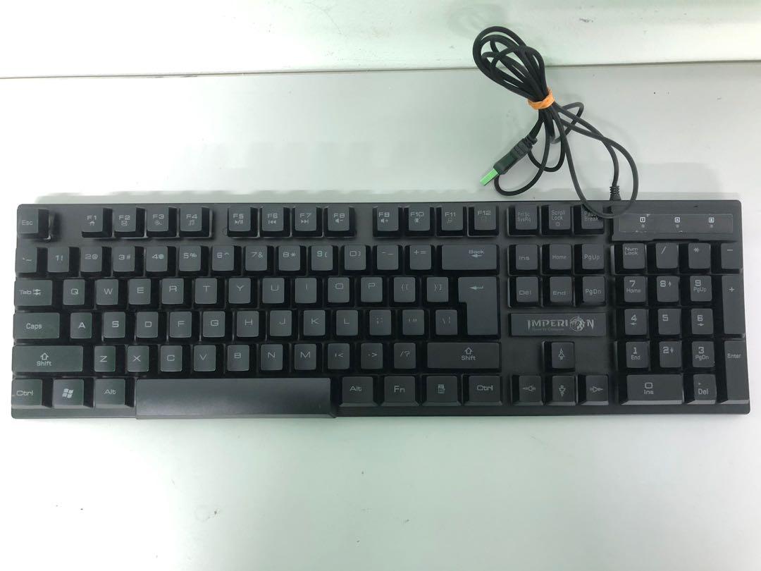 Imperion GC-203 Soldier Arm Keyboard, Computers & Tech, Parts ...