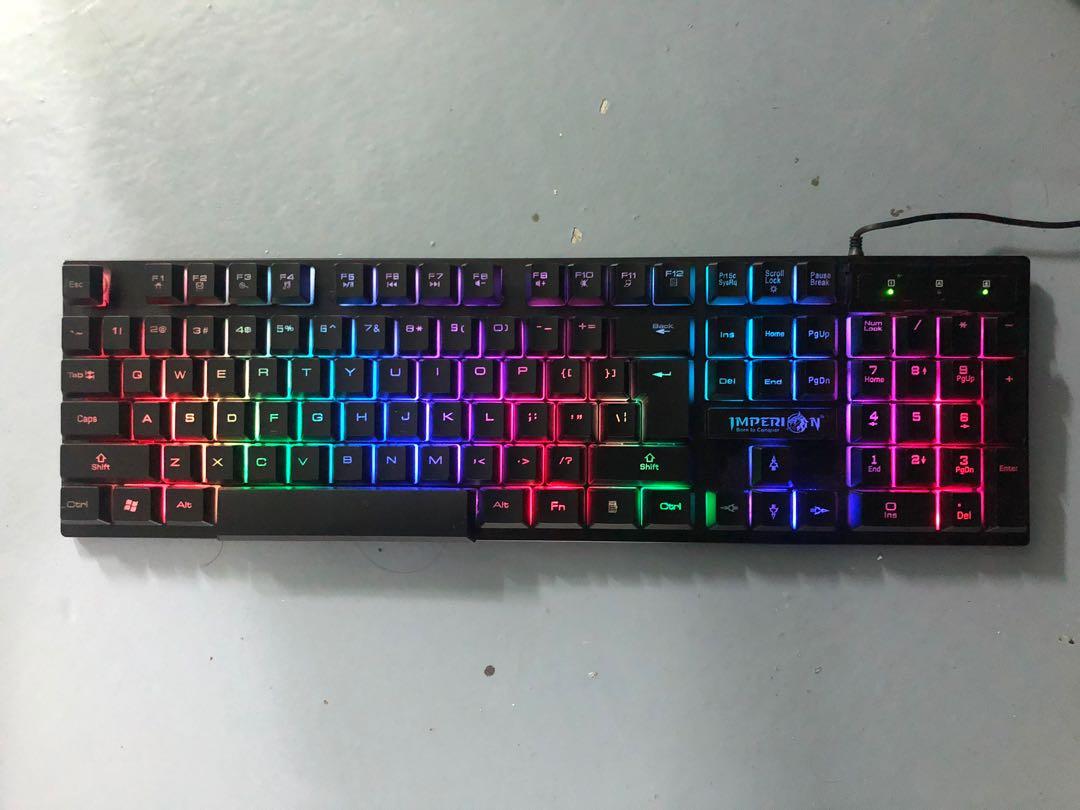 Imperion GC-203 Soldier Arm Keyboard, Computers & Tech, Parts ...