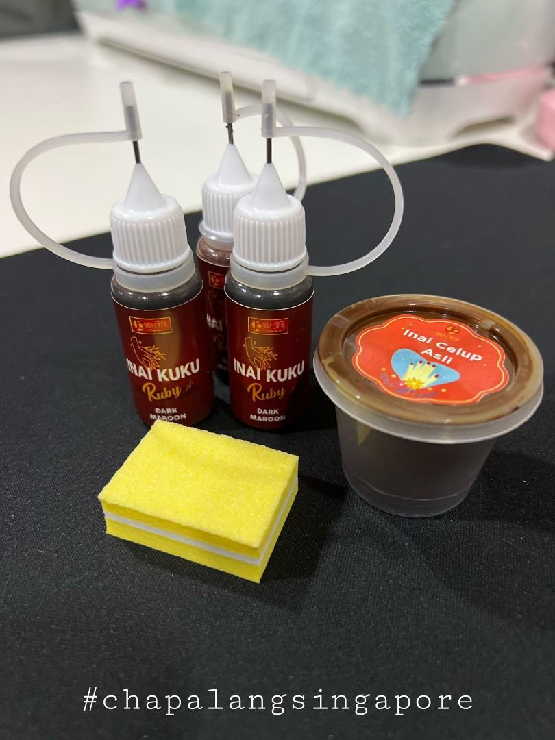 Inai kuku ruby, Beauty & Personal Care, Hands & Nails on Carousell