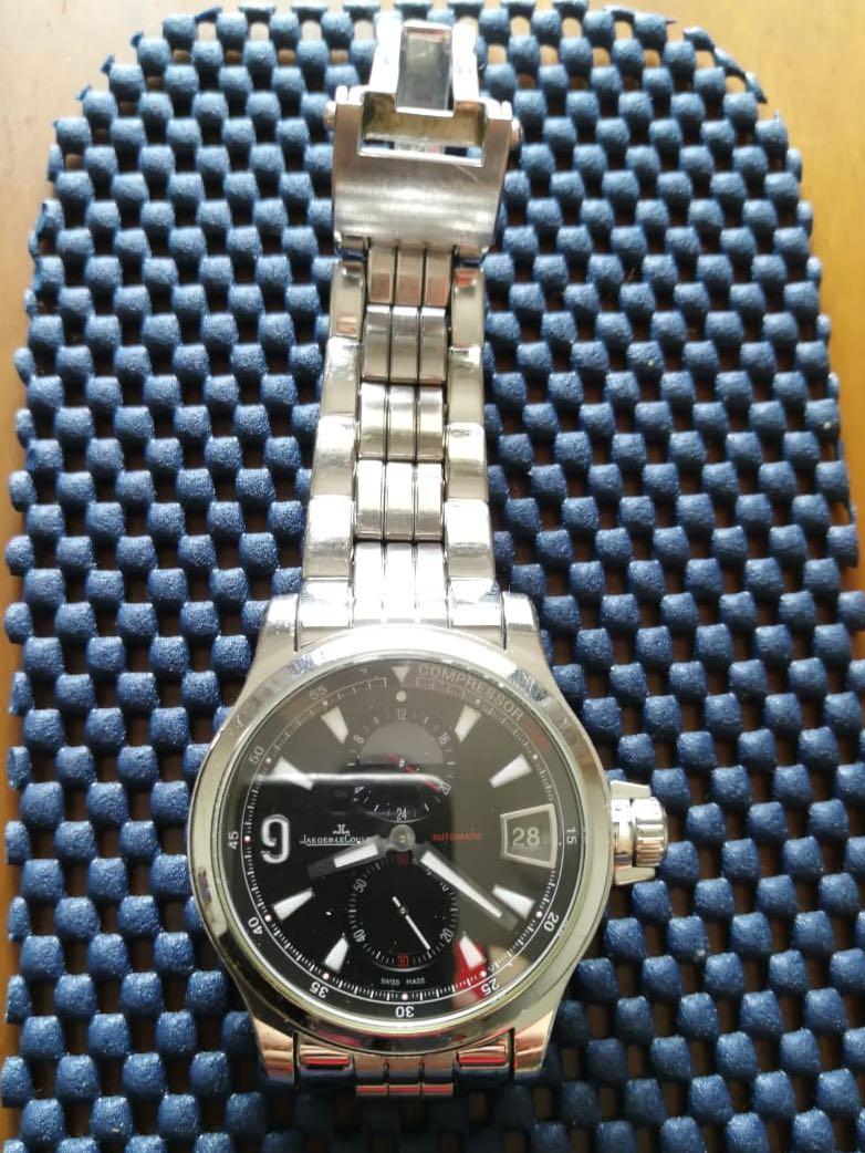 Jlc master compressor gmt, Luxury, Watches on Carousell