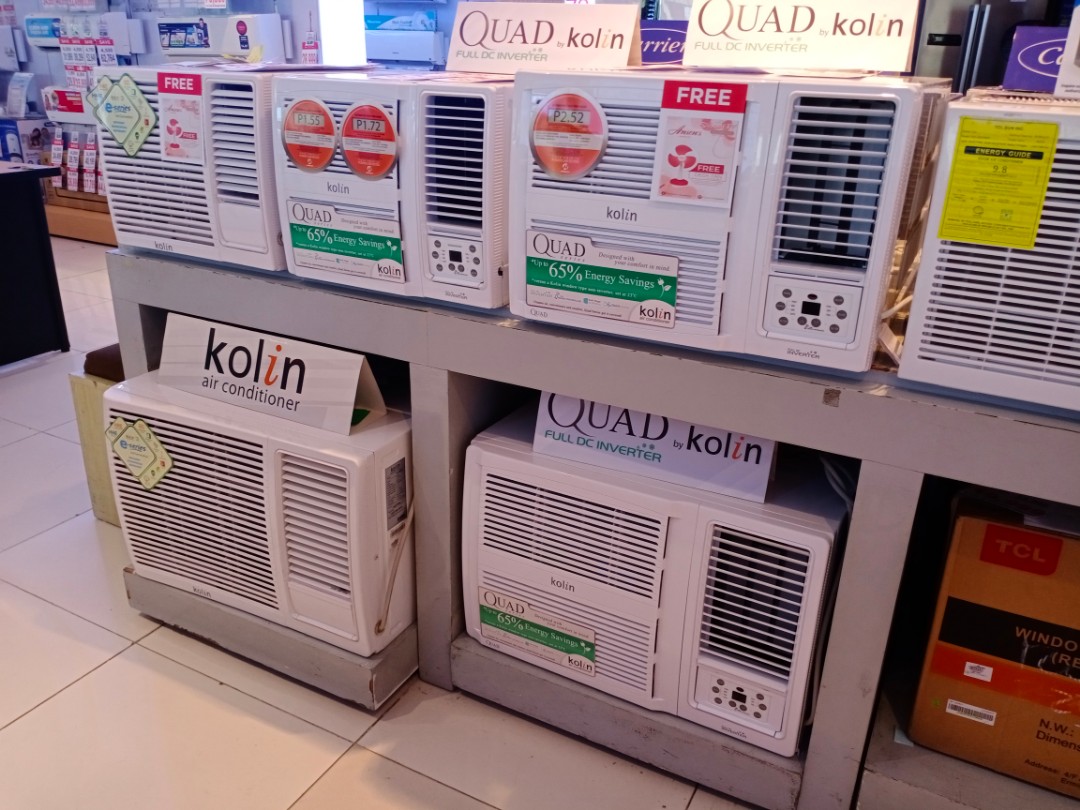 Kolin window type air-con, TV & Home Appliances, Air Conditioning and ...