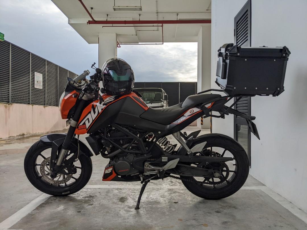 KTM duke 200, Motorcycles, Motorcycles for Sale, Class 2B on Carousell