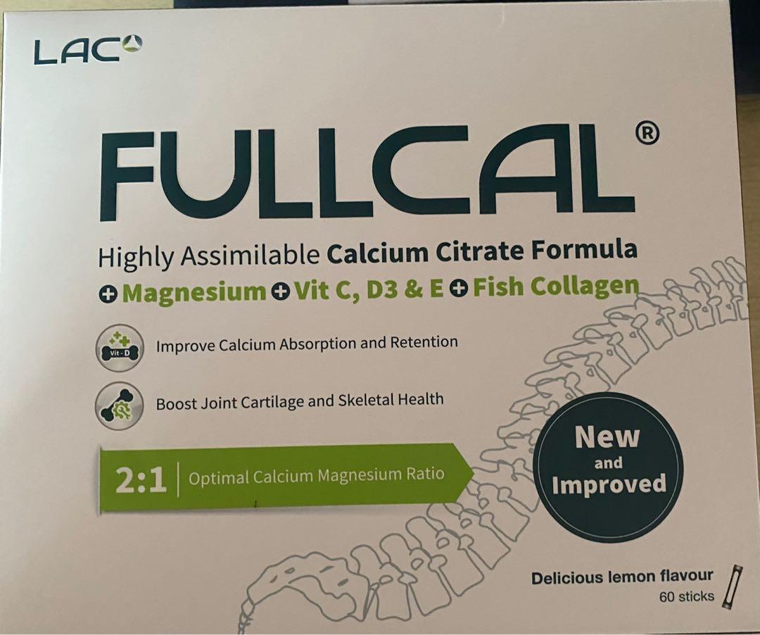 LAC FULLCAL, Health & Nutrition, Health Supplements, Vitamins ...