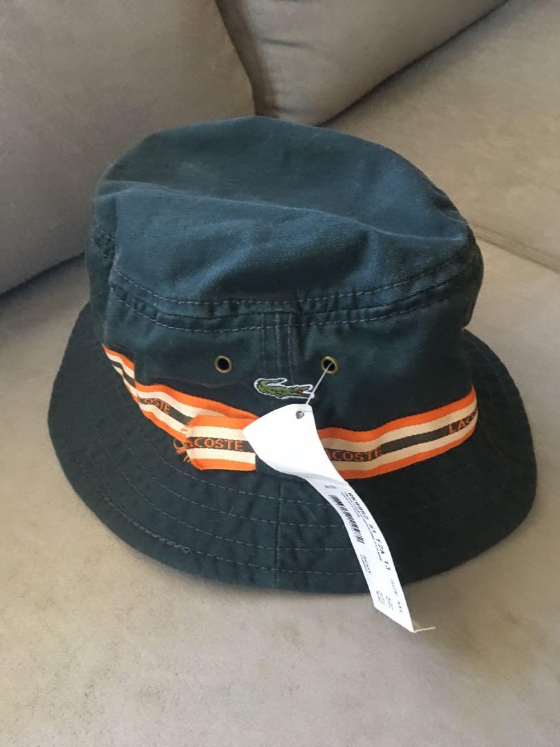 Lacoste bucket hat, Men's Fashion, Watches & Accessories, Caps & Hats ...