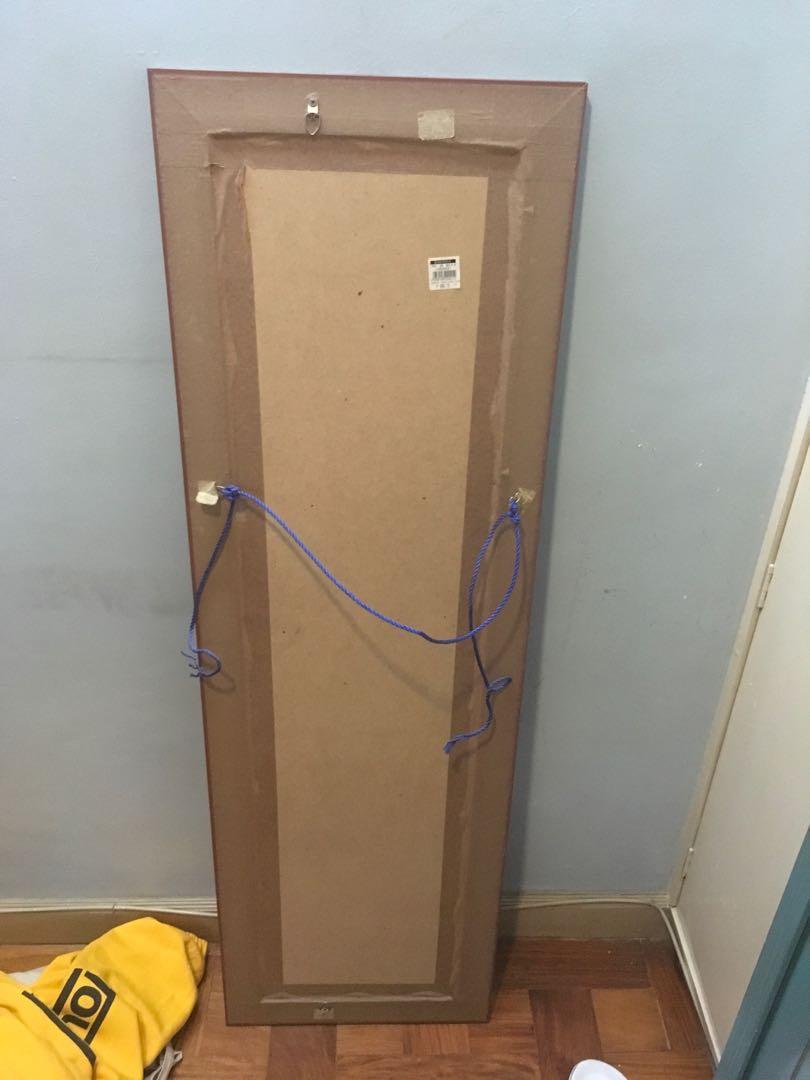 Life size mirror 16x 51.5 inches, Furniture & Home Living, Home Decor ...