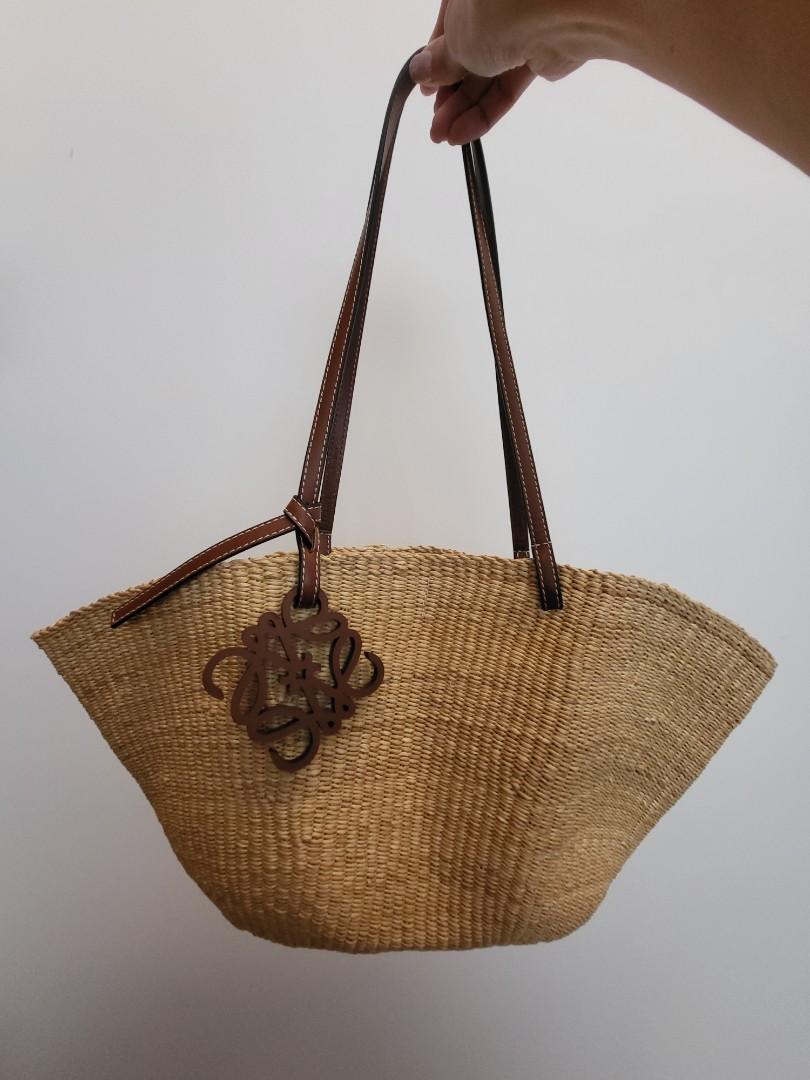 LOEWE small shell basket, Luxury, Bags & Wallets on Carousell