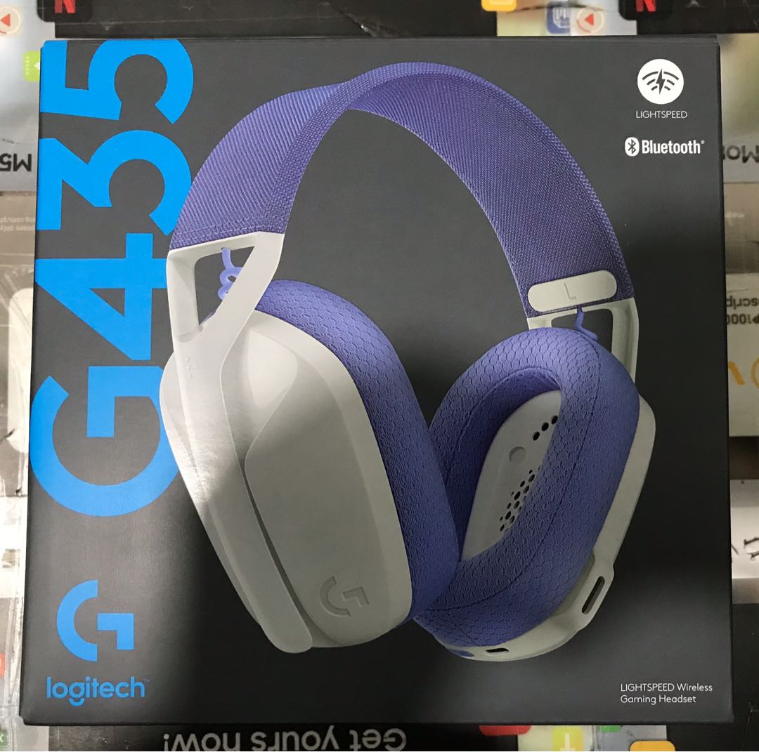 LOGITECH G435 ULTRA-LIGHT WIRELESS BLUETOOTH GAMING HEADSET, Audio ...