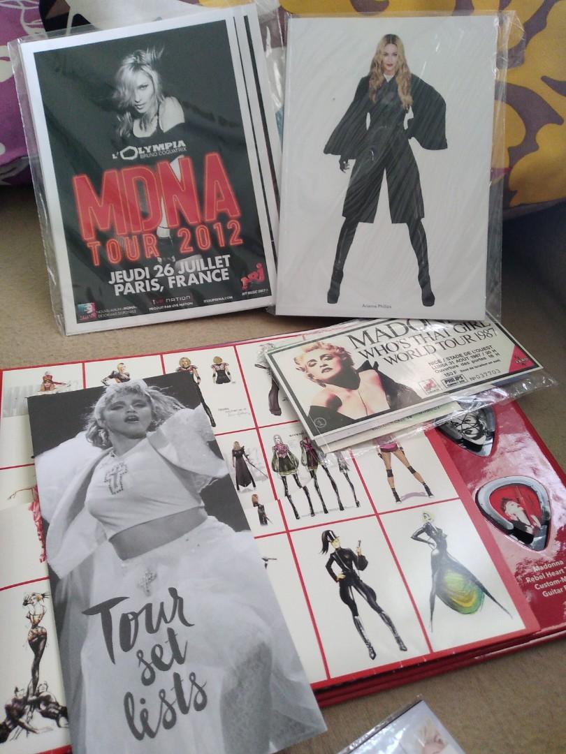 Madonna Rebel Heart Tour VIP Commemorative Book, Hobbies & Toys ...