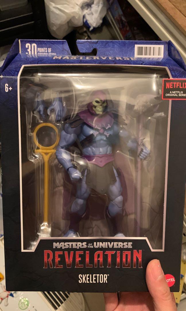 Masterverse Netflix He-Man Revelation Skeletor Netflix Motu masters of ...
