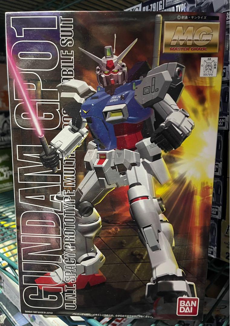 MG 1/100 RX-78 GP01 GUNDAM GP01, 興趣及遊戲, 玩具 & 遊戲類 - Carousell