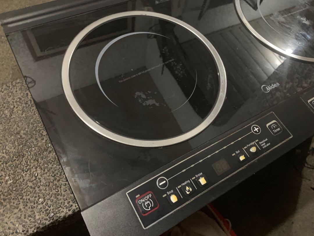 Midea Double Burner Induction Cooker, TV & Home Appliances, Kitchen ...