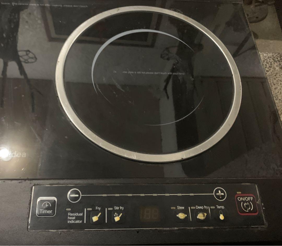 Midea Double Burner Induction Cooker, TV & Home Appliances, Kitchen ...