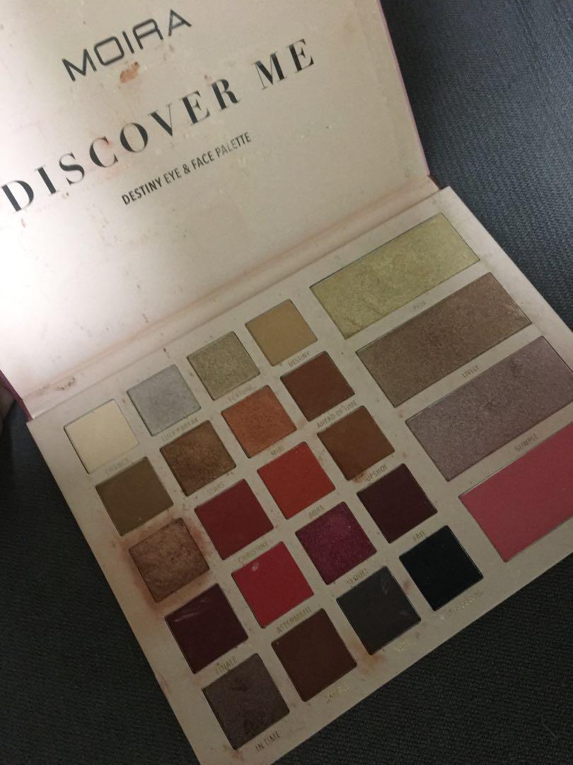 Moira SASA Eyeshadow Palette, Beauty & Personal Care, Face, Makeup on ...