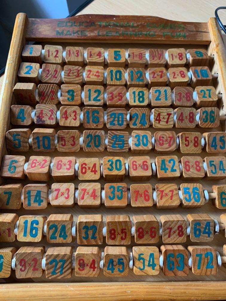 multiplication toy for learning, Hobbies & Toys, Toys & Games on Carousell