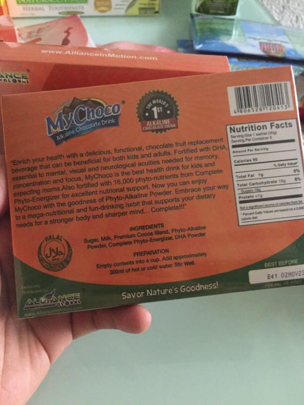 My Choco ( Alkaline chocolate drink) 5sachets, Food & Drinks, Other ...