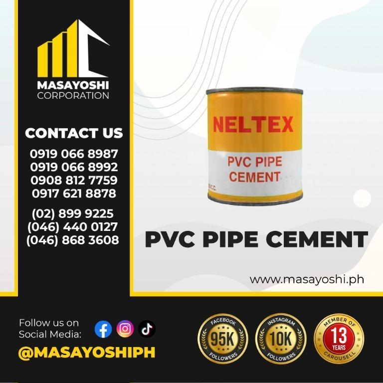 Neltex Solvent Cement 200cc | Pipe Cement | PVC Pipe, Commercial ...