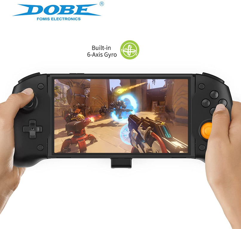 DOBE Nintendo Switch OLED TNS-1125 Handheld Grip Double Motor Vibration ...