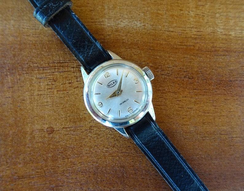 NILAX / Vintage Ladies Wristwatch from 1960s / manual wound movement ...