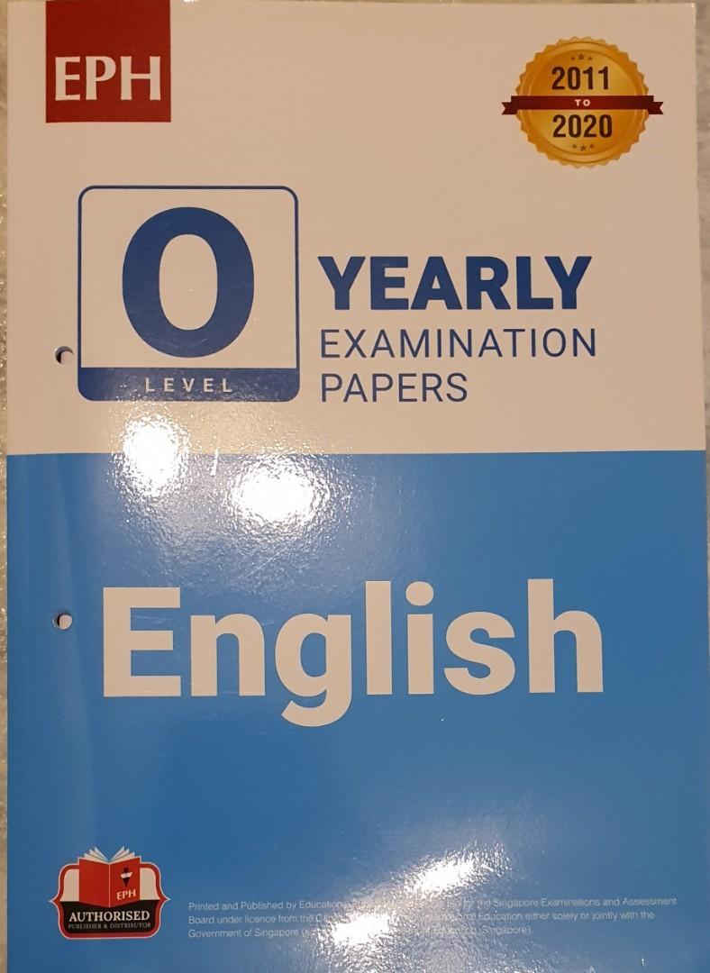 O level english language specimen papers by eph, Hobbies & Toys, Books ...