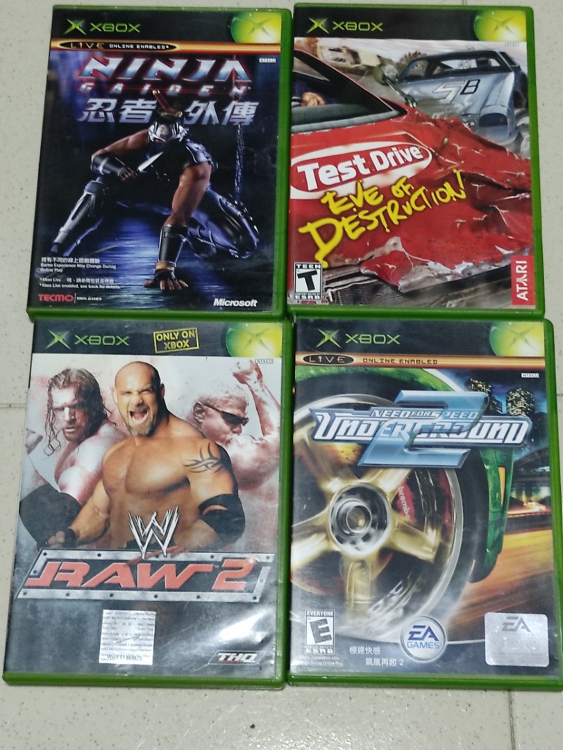 Orginal Xbox games, Video Gaming, Video Games on Carousell