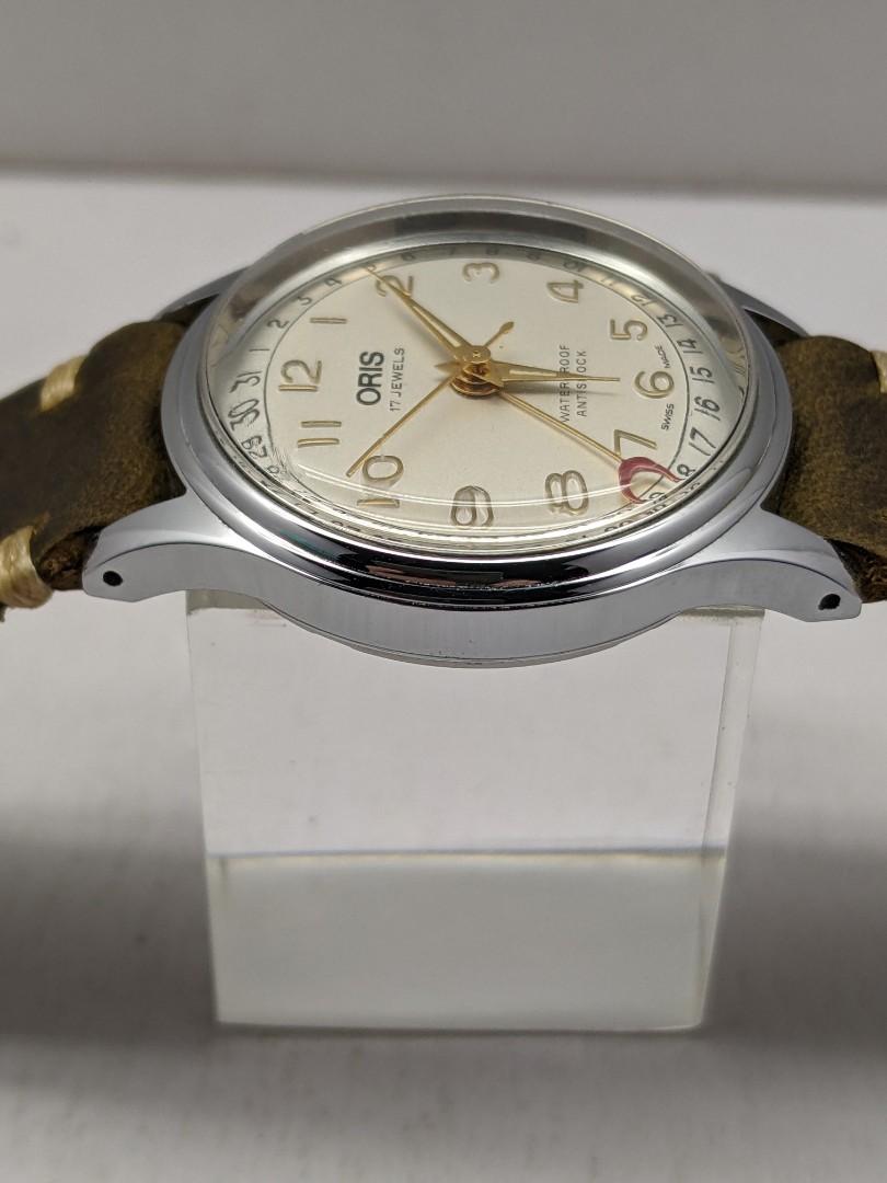 ORIS WATERPROOF ANTISHOCK 17 JEWELS HAND WINDING WATCH, Luxury, Watches on Carousell