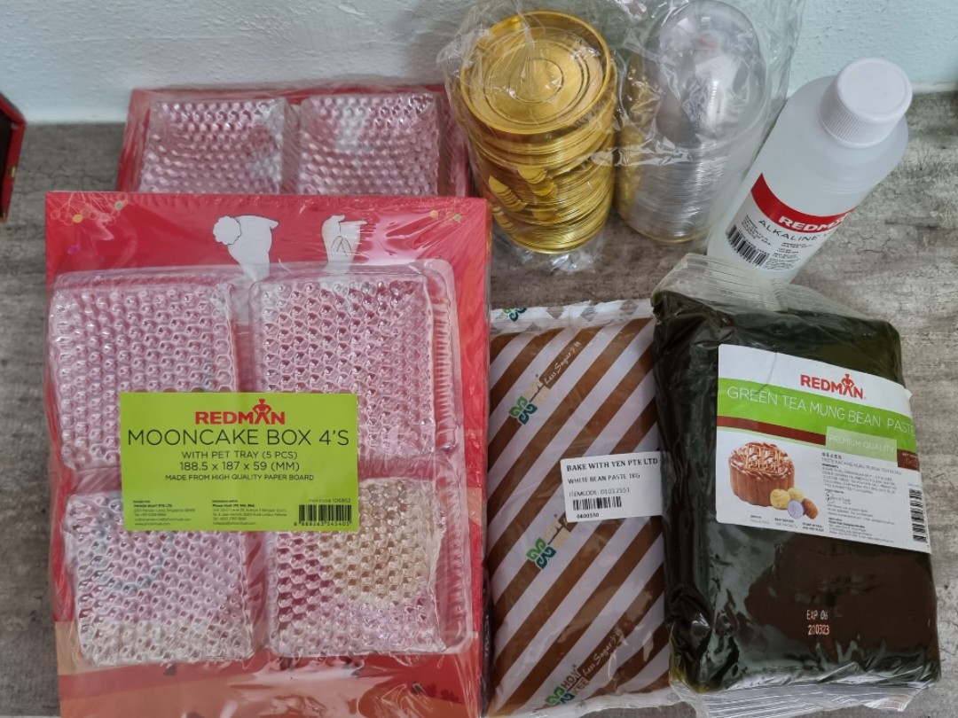 Paste + Package boxes + Alkaline water, Food & Drinks, Packaged ...