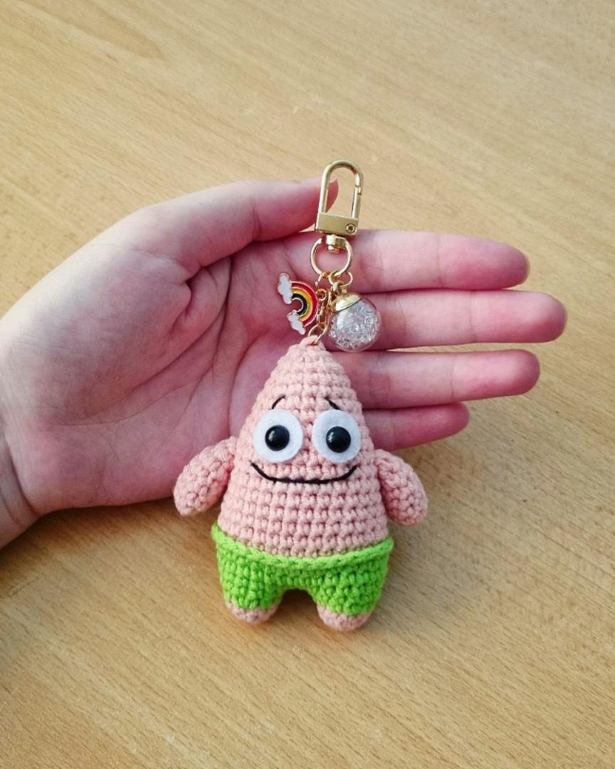 Patrick Crochet Keychain on Carousell