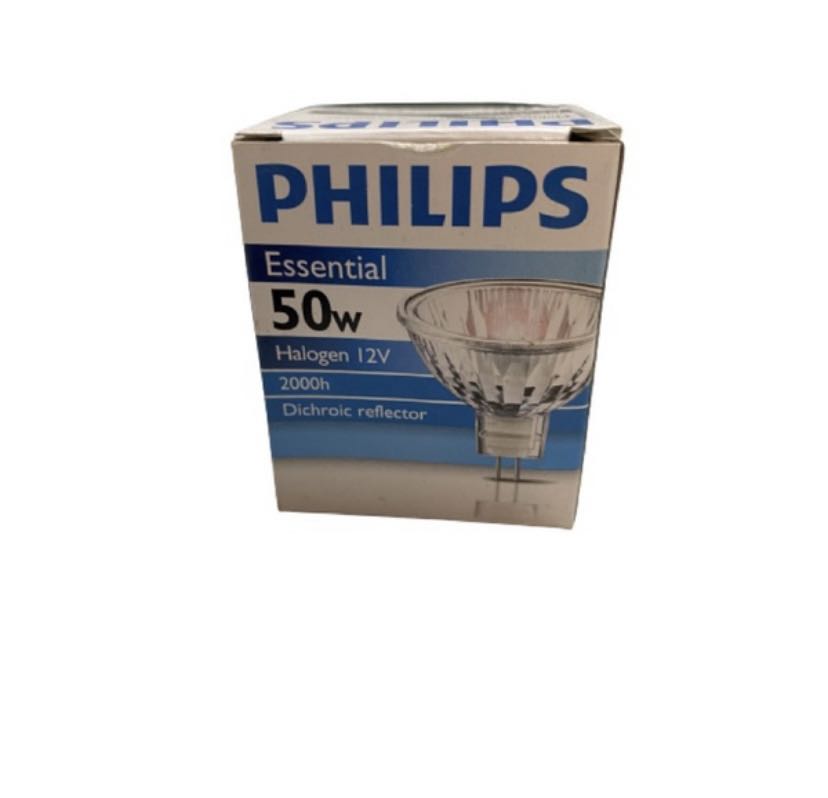 Philips Essential Halogen 12V/50W - Capsule Clear, Furniture & Home ...