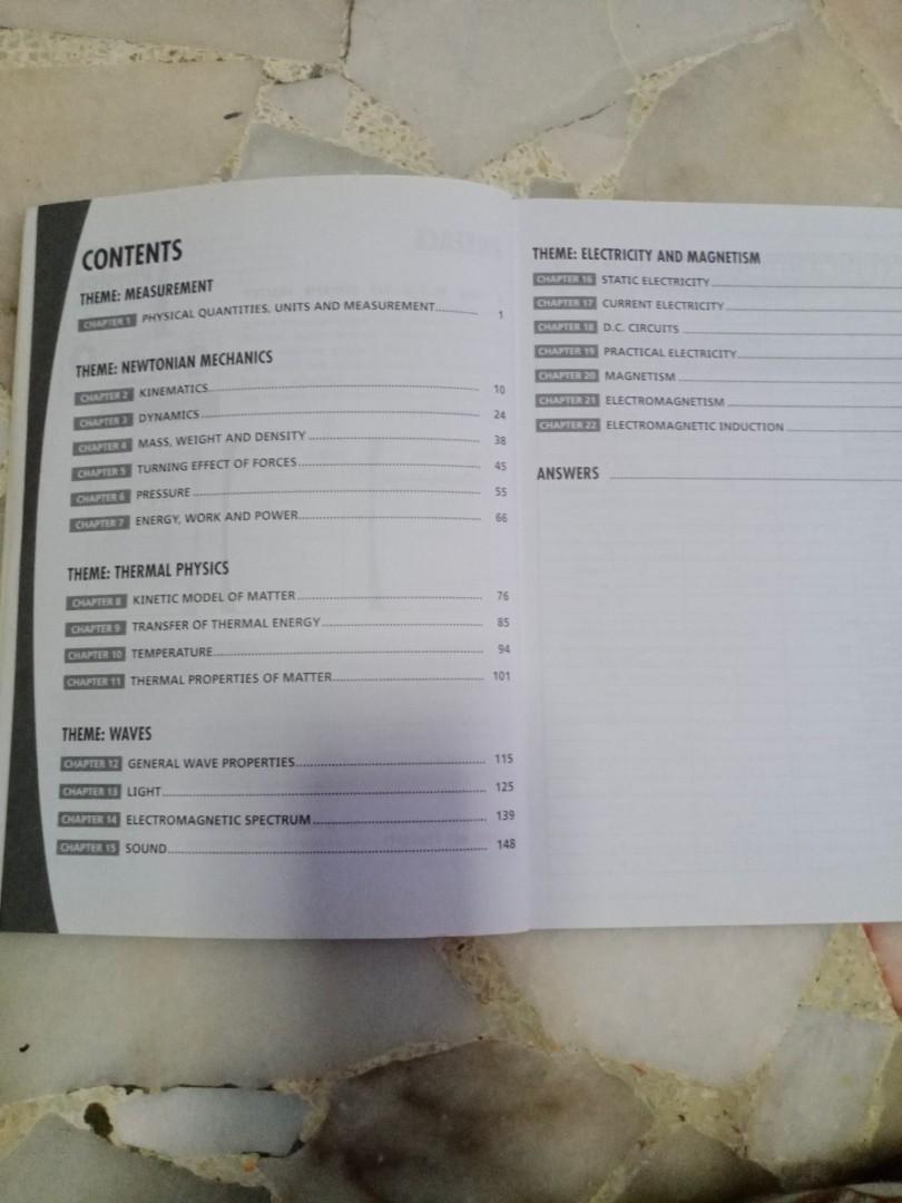 Physics key Concept practice O level, Hobbies & Toys, Books & Magazines ...