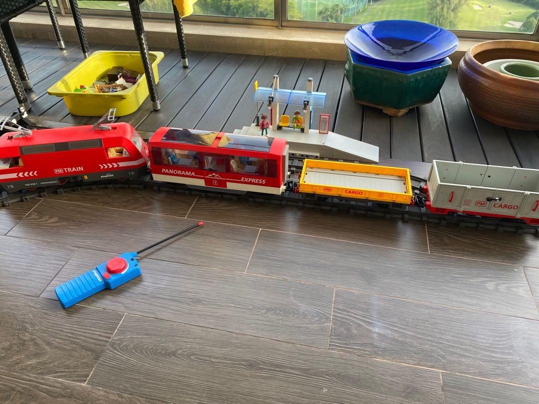Playmobil train set, Hobbies & Toys, Toys & Games on Carousell