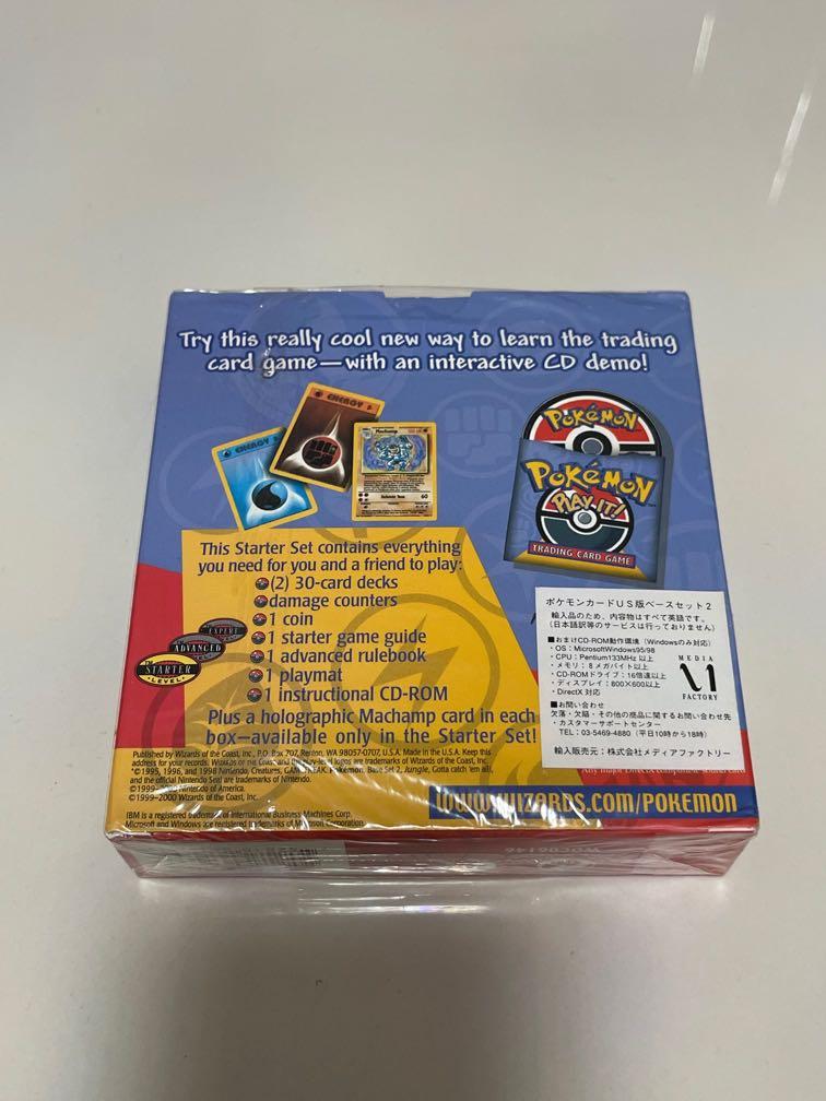 Pokemon Base Set 2-Player Starter Deck Set CD ROM Sealed, Hobbies ...
