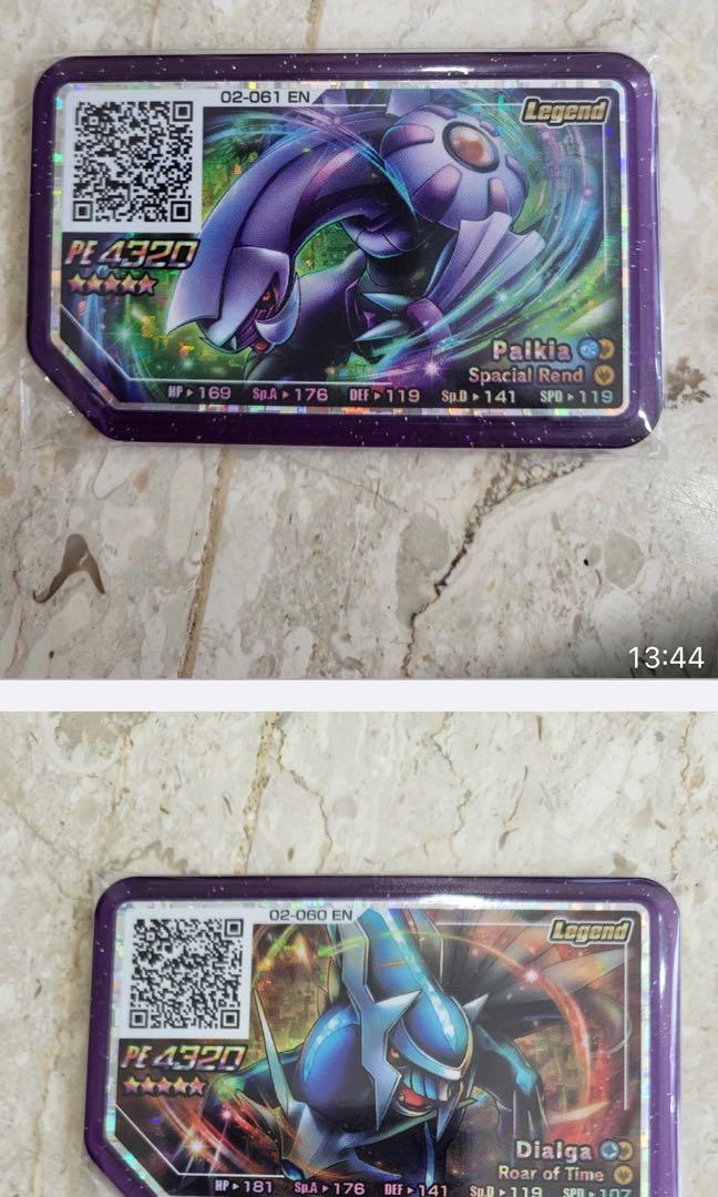 Pokémon gaole Part 2 Dialga & Palkia, Hobbies & Toys, Toys & Games on ...