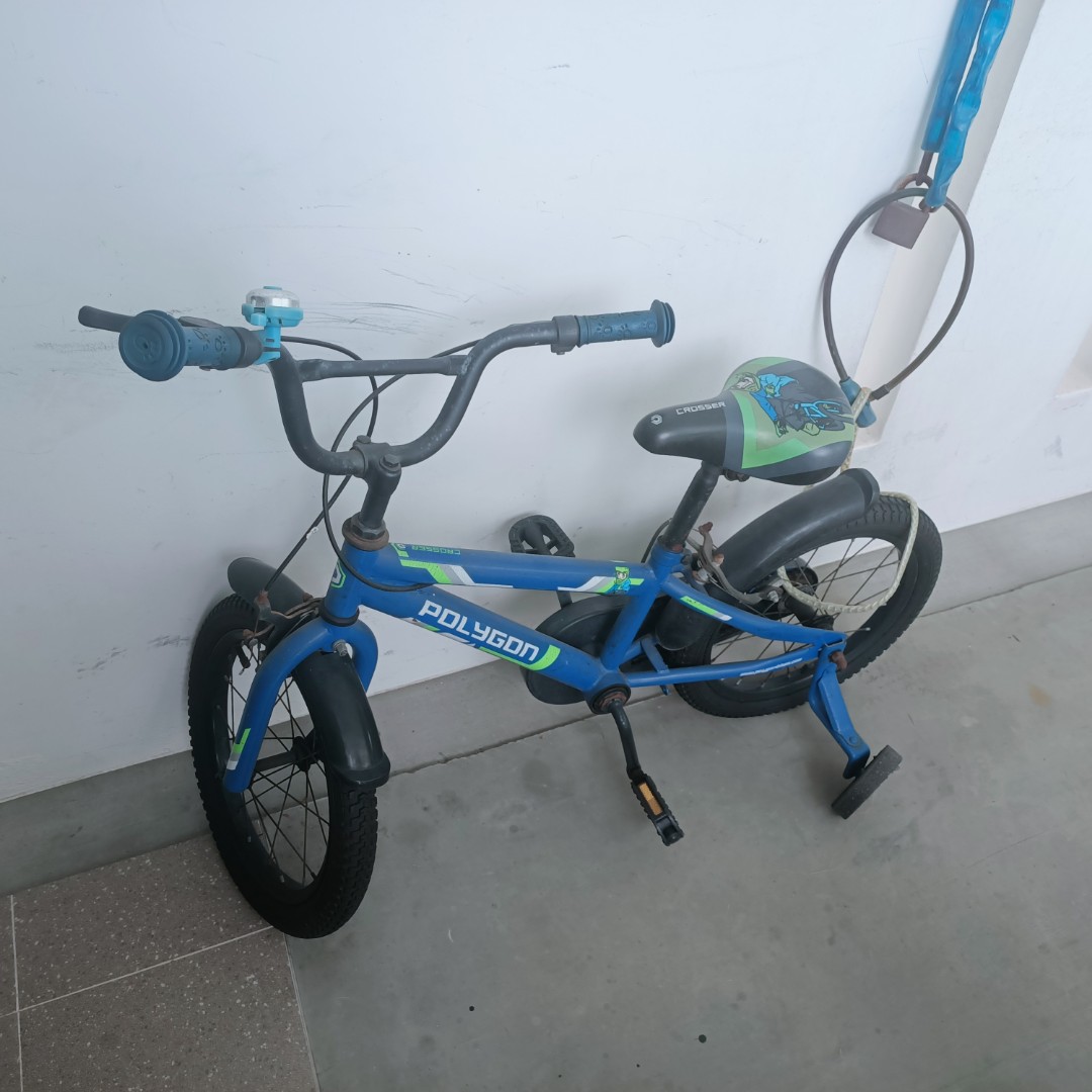 Polygon crosser 16 bike for kids, Sports Equipment, Bicycles & Parts ...