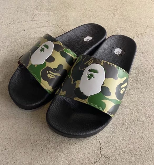 [Preorder]BAPE ABC Camo Slide Sandals, Men's Fashion, Footwear ...