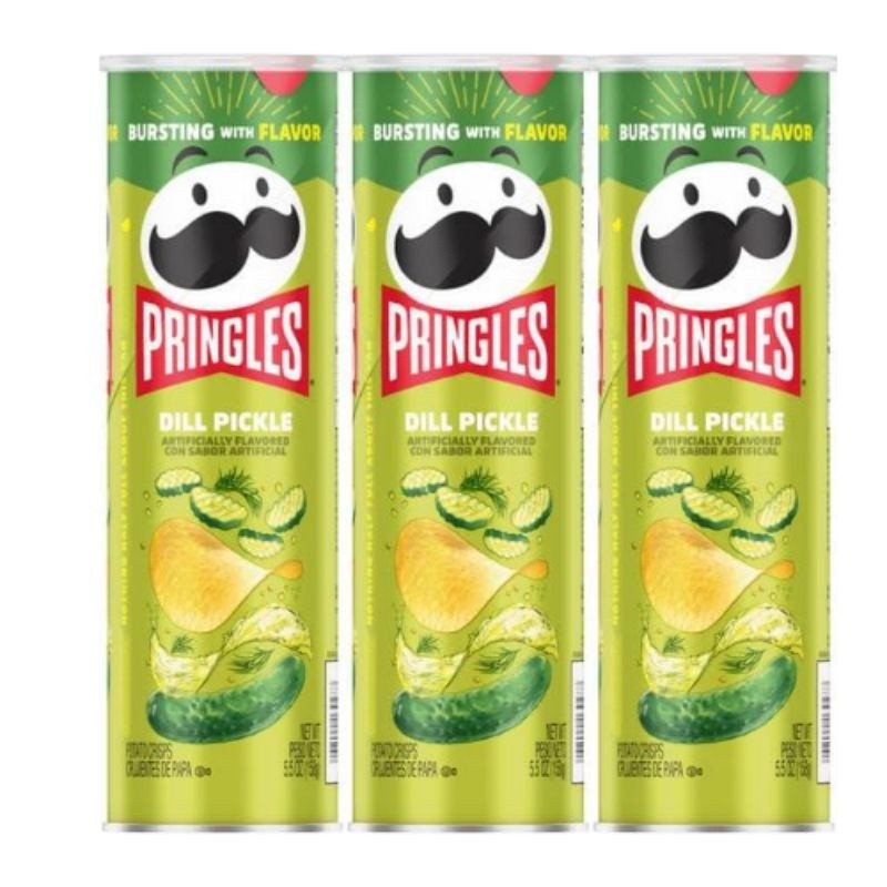 PRINGLES® SCREAMIN' DILL PICKLE CRISPS, Food & Drinks, Other Food ...